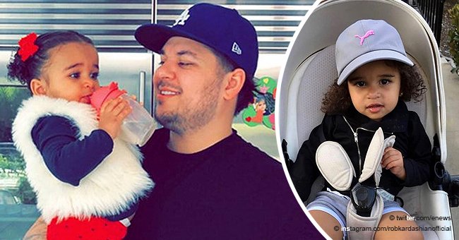 Rob Kardashian Shares a Precious Throwback Pic of Daughter Dream on ...