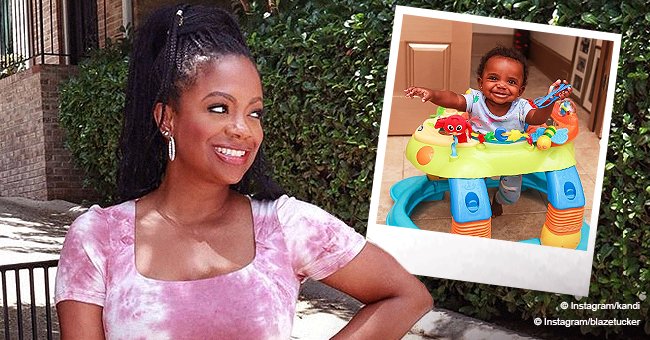 Kandi Burruss' Baby Steals Hearts as She Shows Her Charming Smile with ...
