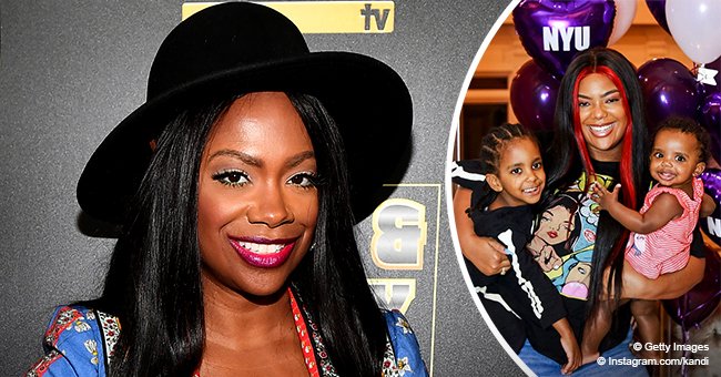 See This Adorable Picture of Kandi Burruss' Three Kids as They Send ...