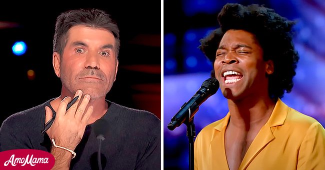 'AGT' Singer Gets Standing Ovation from Simon Cowell After He Called ...