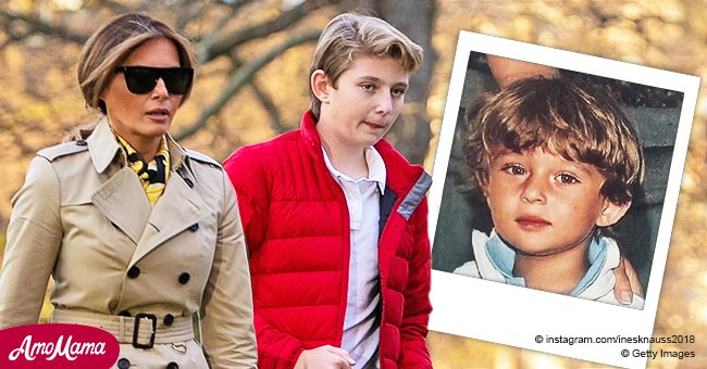 Melania Trump's Sister Shares Photo of 3-Year-Old Nephew Baron, Showing ...