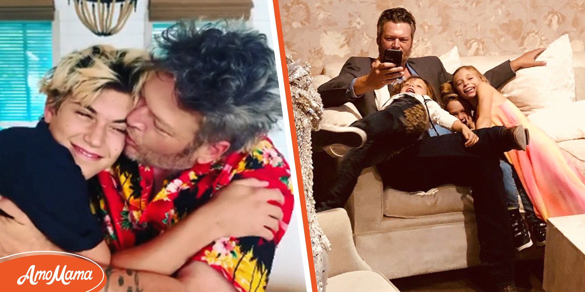 Blake Shelton Hat Keine Kinder Und Wurde Zum Stiefvater Der Sich Ein