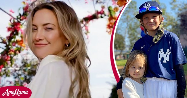 Kate Hudson's Kids Share a Hug at Her Son Bing's Baseball Game — See ...