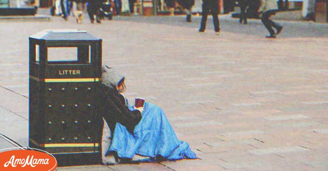 Begging Homeless Girl Gives Her Food to Blind Old Lady and Receives a ...