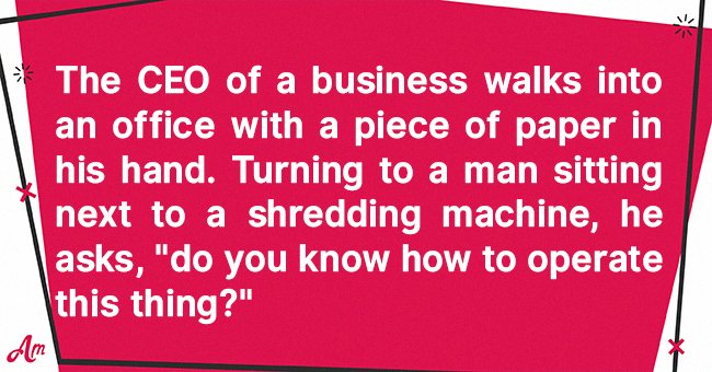 Daily Joke: A CEO Walks into an Office