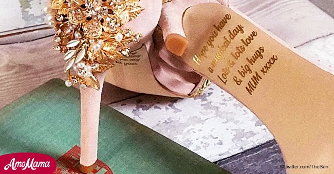 Bride-To-Be Brought to Tears at Receiving Wedding Shoes with a Special ...