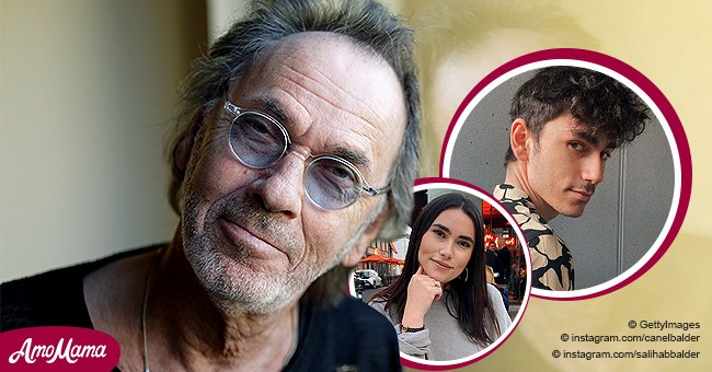 Hugo Egon Balder: seine selten gesehene Tochter Saliha und sein Sohn Canel