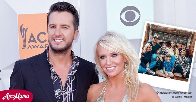 Luke Bryan from 'American Idol' Shared Rare Photo of His Family on ...