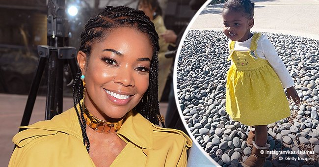 See Gabrielle Union's Daughter Kaavia's Sweet Smile as She Poses in a ...