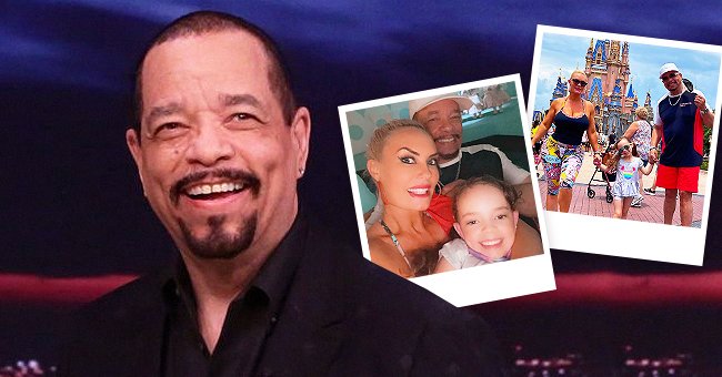 Ice-T & Coco Austin Smile Posing in Colorful Outfits While Visiting ...