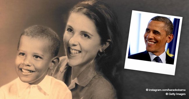 Barack Obama Pens a Touching Tribute to His Late Mom along with a Sweet ...