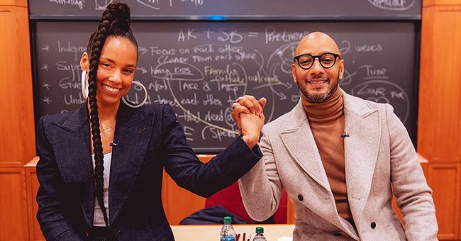 Alicia Keys, Swizz Beatz and His Ex Mashonda Spent Time Together with ...