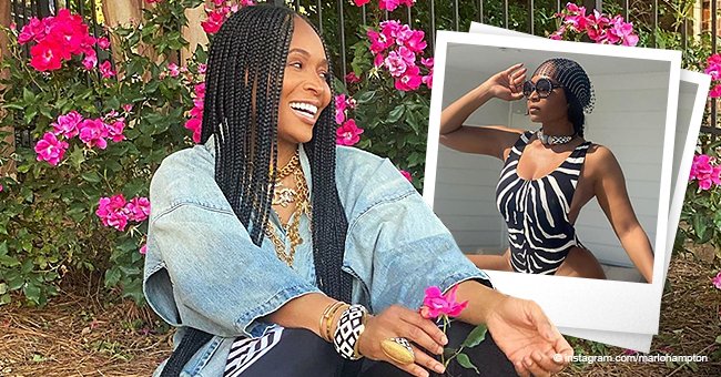 RHOA's Marlo Hampton Poses in a Zebra Swimsuit as She Put Her Figure on ...