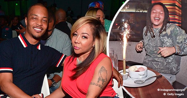 Tiny Harris Shares a Touching Photo Posing with Family on Her Stepson ...