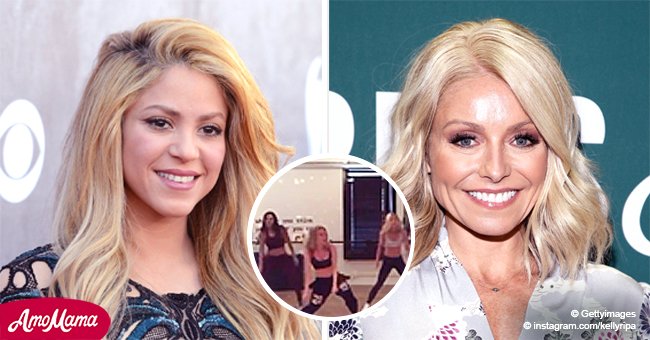 Kelly Ripa Takes on Shakira's Champeta Dance Challenge with Two Mom Friends