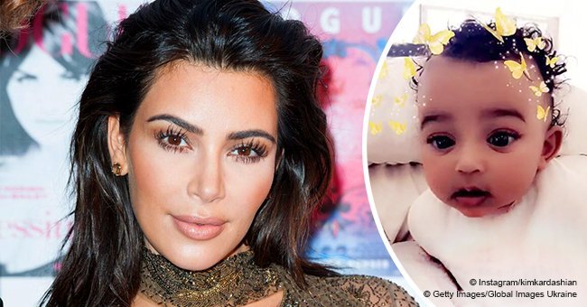 Kim Kardashian shares delightful new video of baby Chicago