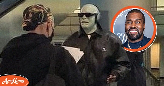 Kanye West’s New Creepy Mask Makes People Talk amid Artist’s Divorce ...