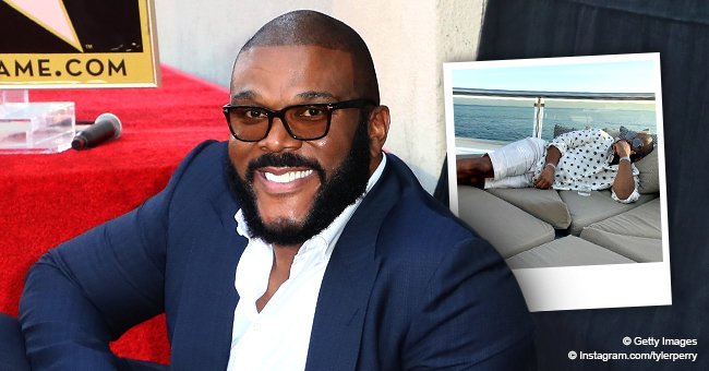 Tyler Perry Celebrates His 51st Birthday by Lounging on a Yacht in a ...