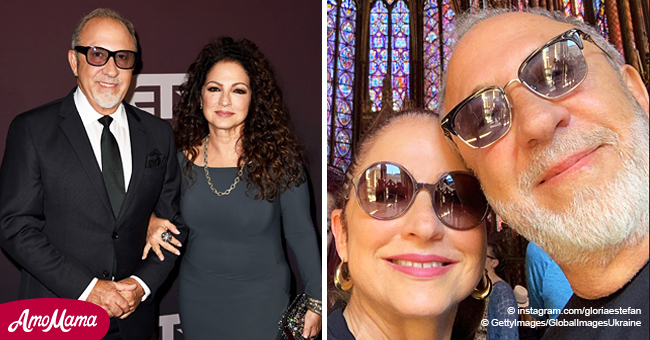 Gloria Estefan Celebrated 43rd Anniversary of 'First Kiss' with Husband ...
