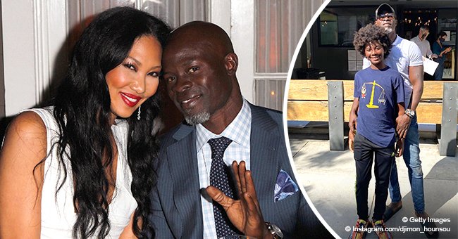 Kimora Lee Simmons' Ex Djimon Hounsou Shares Photos with Their Son ...