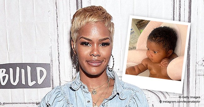See Stunning Photos Teyana Taylor Shared of Adorable Black-Haired Baby ...