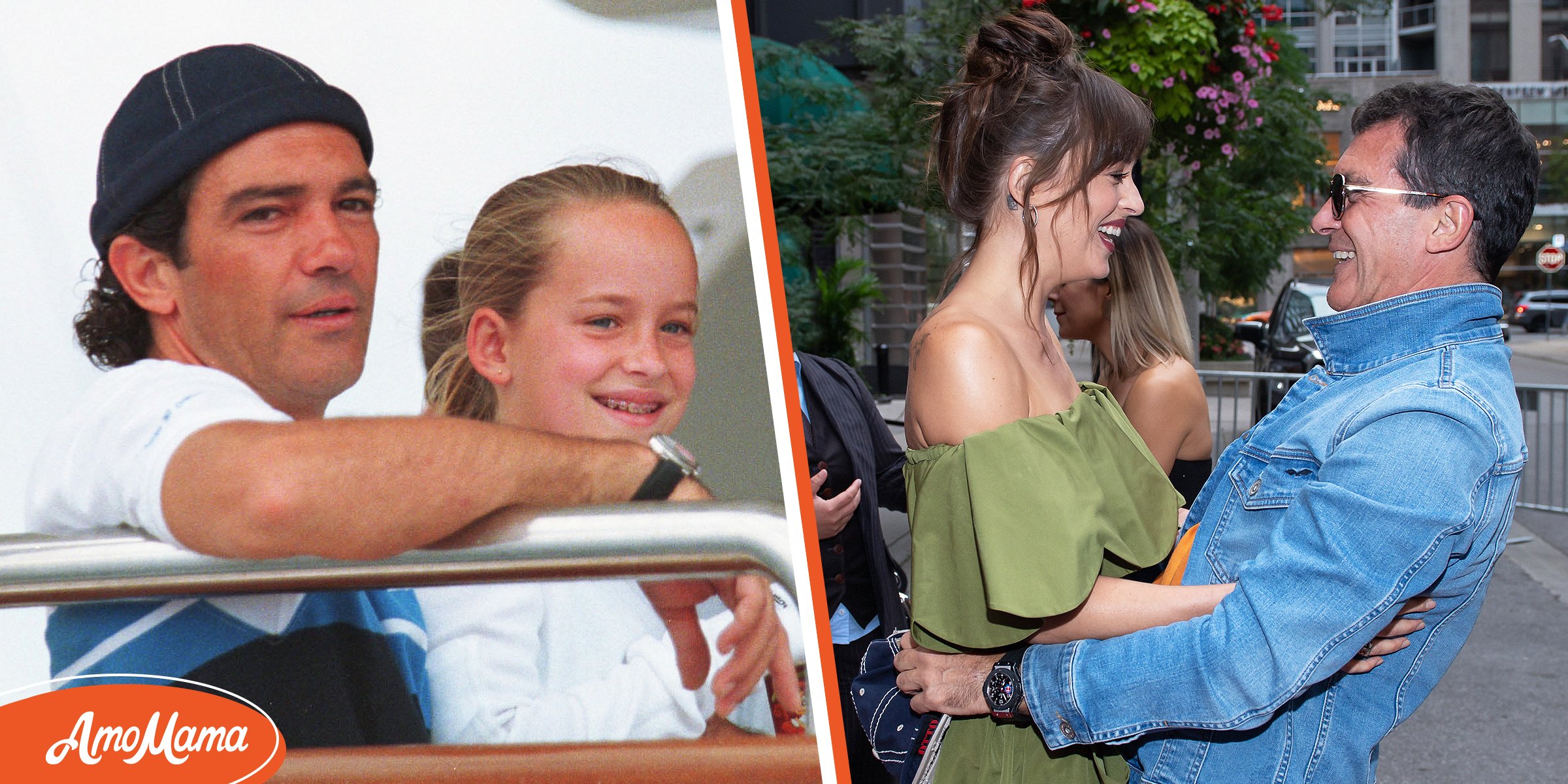 Antonio Banderas' Stieftochter Dakota Johnson nennt ihn trotz der Trennung von ihrer Mama immer ...