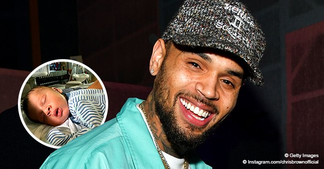 Chris Brown Shows Son's Face for the First Time as He Shares Adorable ...
