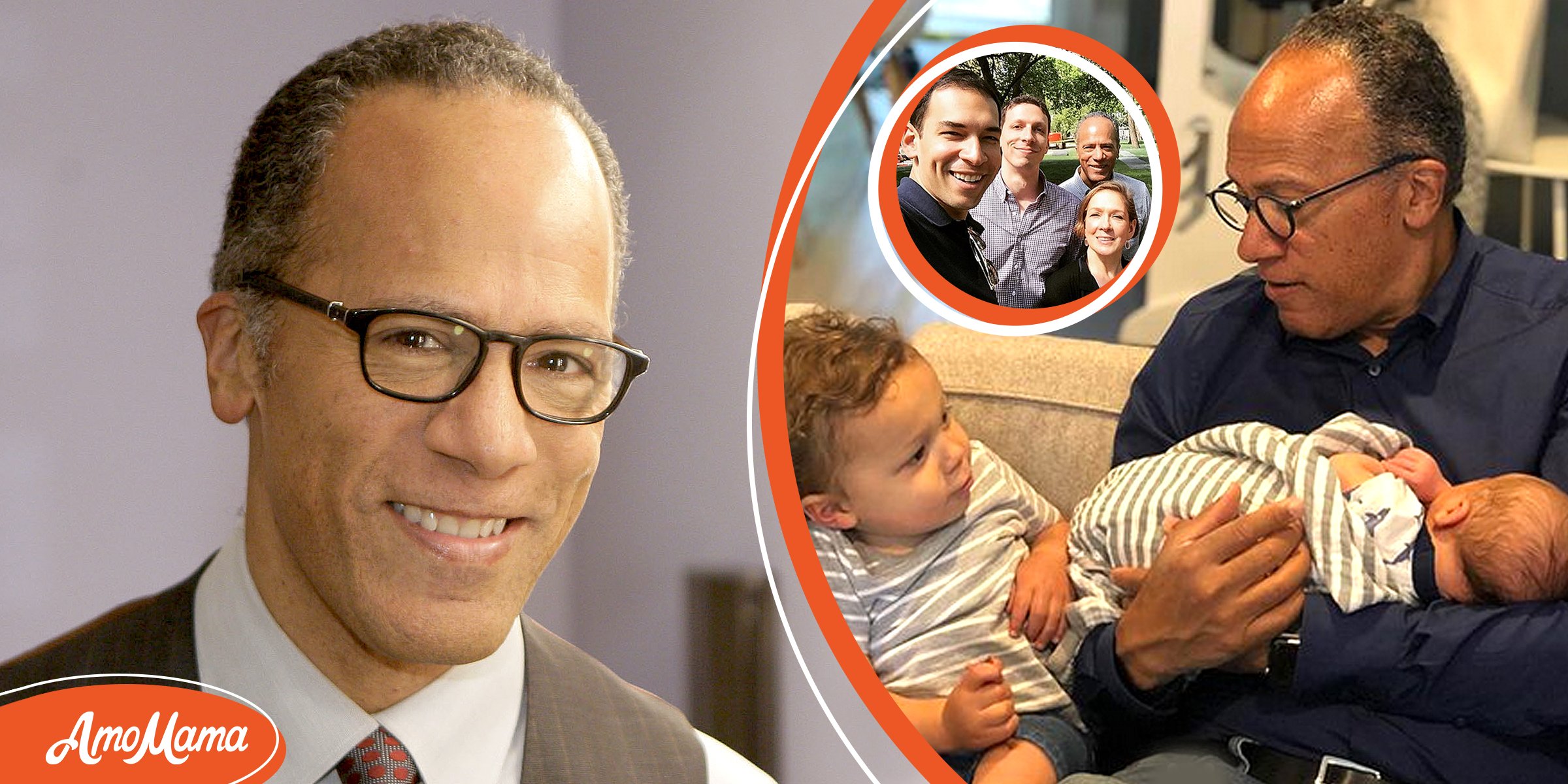 Lester Holt Who Celebrated 40 Years of Marriage This Year Is 'Granddude ...