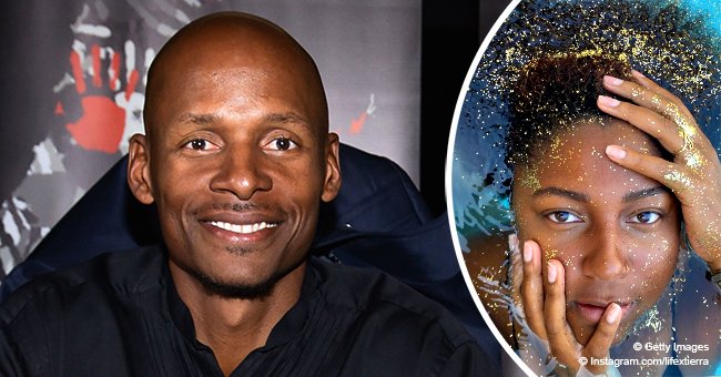 NBA Star Ray Allen's Daughter Tierra Shines Posing with Glitter in a ...