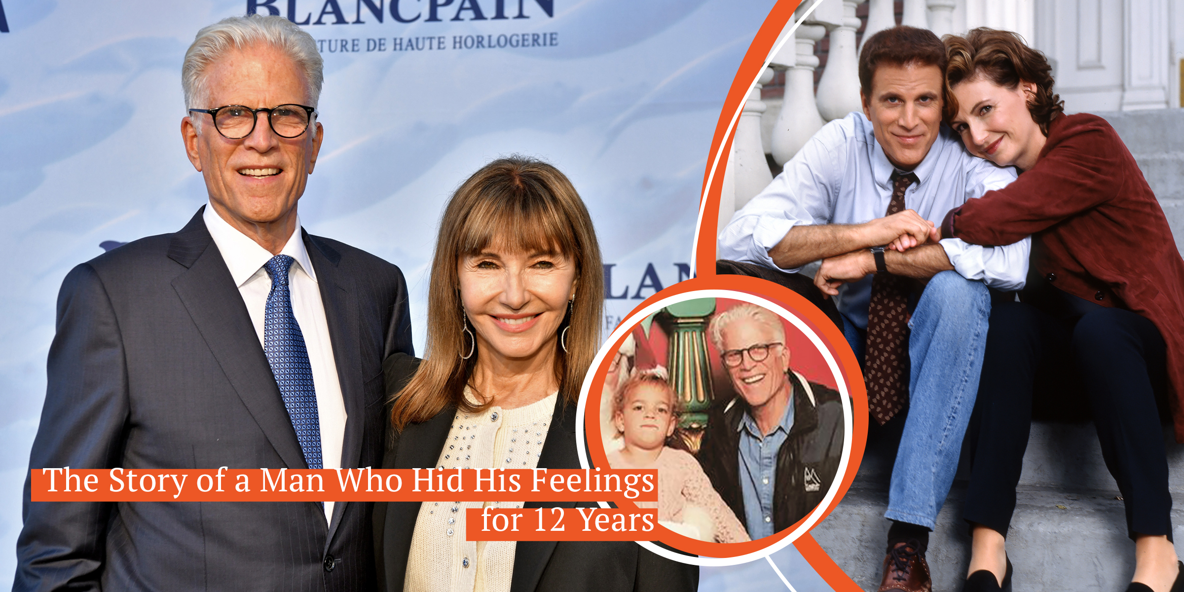 Ted Danson Was His Wife's Friend for Years until a Picnic Changed Their ...