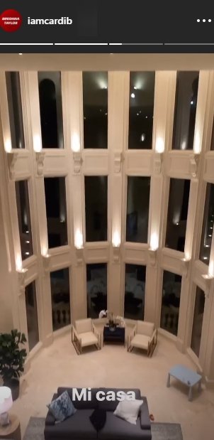 Cardi B Proudly Shares Glimpse inside Her Lavish Mansion — See the Huge ...