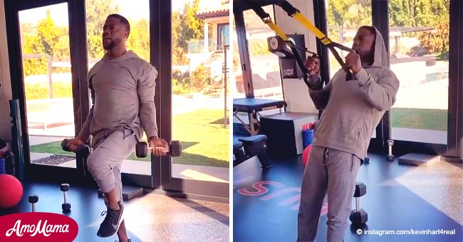 Kevin Hart Shares Video of Himself Working out and Talks about ...