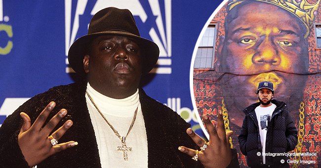 Notorious BIG's Son CJ Looks Just like His Dad Posing in Front of a ...