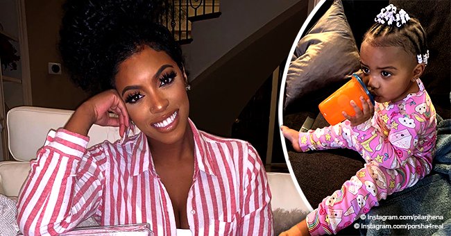 Porsha Williams' Daughter Pilar Jhena Melts Hearts in Her Braids with ...
