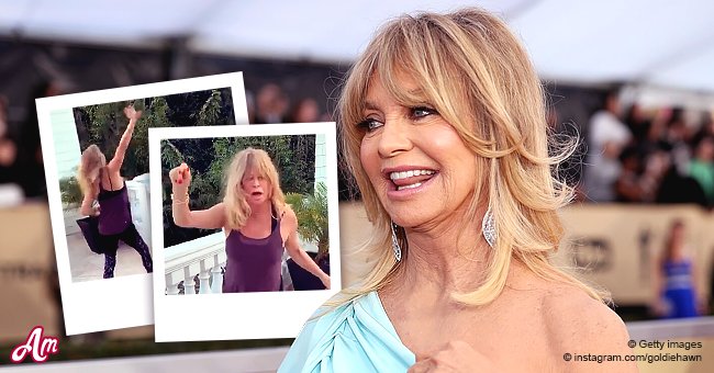 Goldie Hawn Shows off Energetic Dance Moves in a New Video